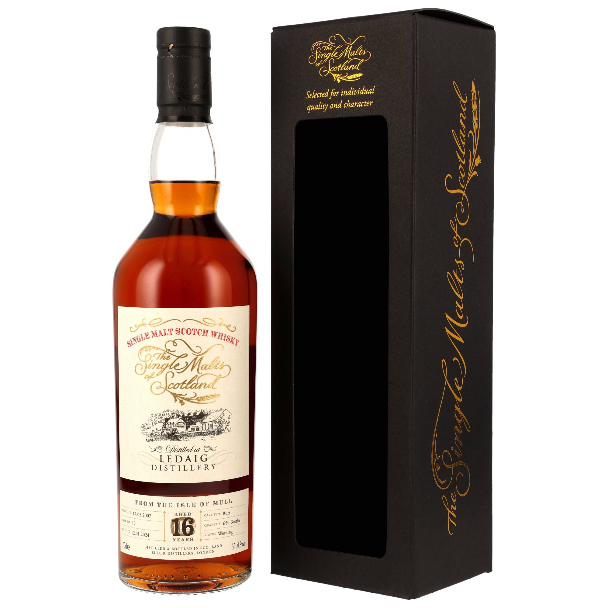 Ledaig 16 Jahre 2007/2024 Sherry Cask The Single Malts of Scotland #10 ...