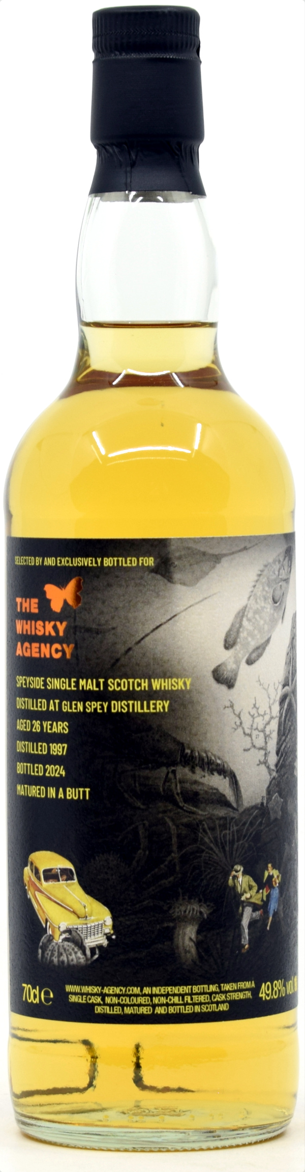 Glen Spey 26 Jahre 1997/2024 The Whisky Agency 49,8% vol. | deinwhisky.de | Dein Whisky-Versand