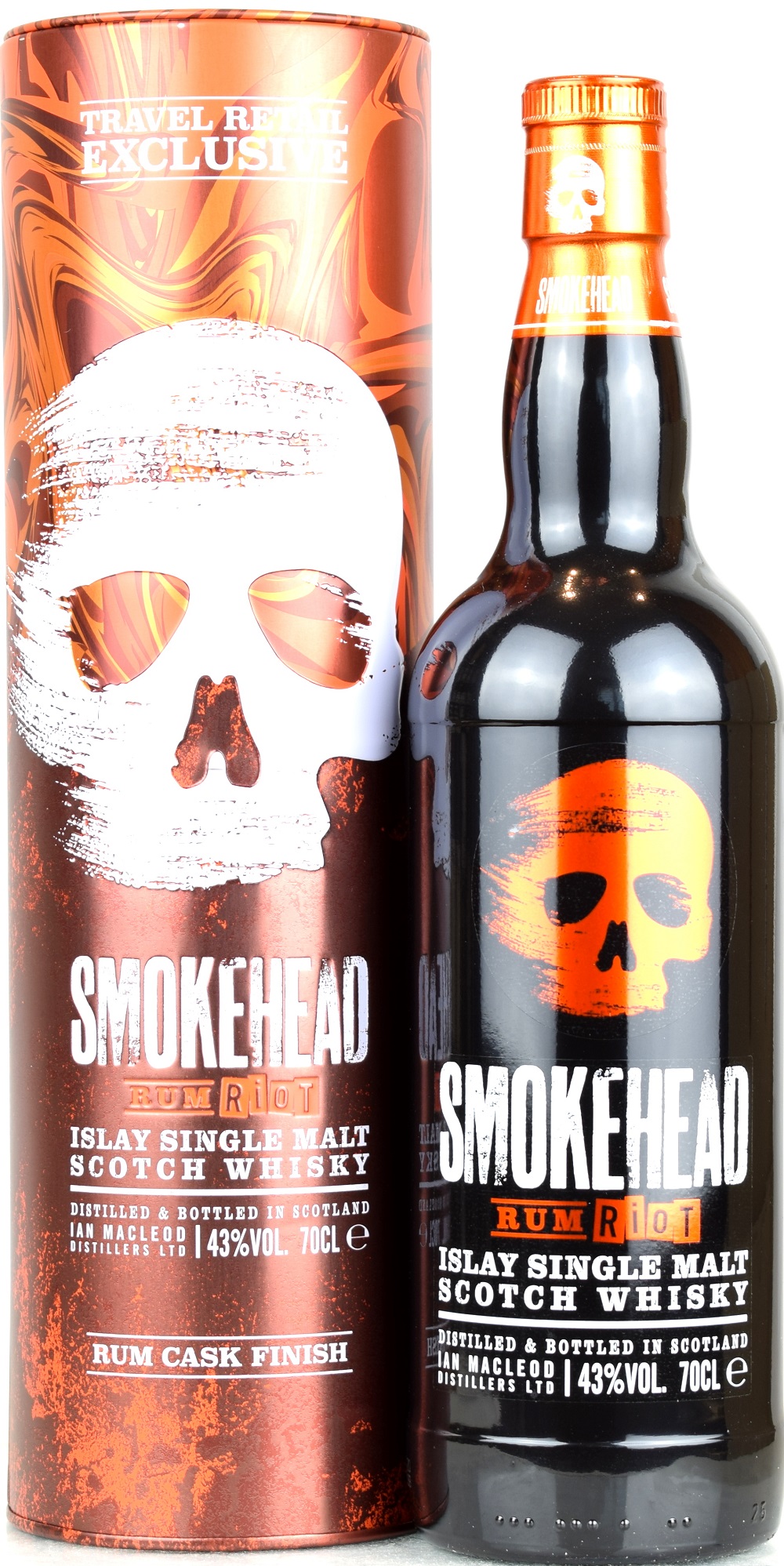 Smokehead Rum Riot 43% vol.. - hier kaufen! | deinwhisky.de | Dein ...