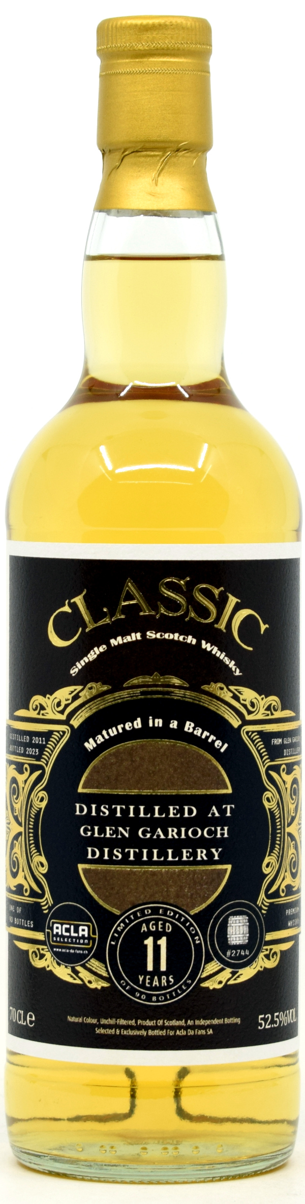 Glen Garioch 11 Jahre 2011/2023 Acla da fans 52,5% vol. - hier kaufen ...