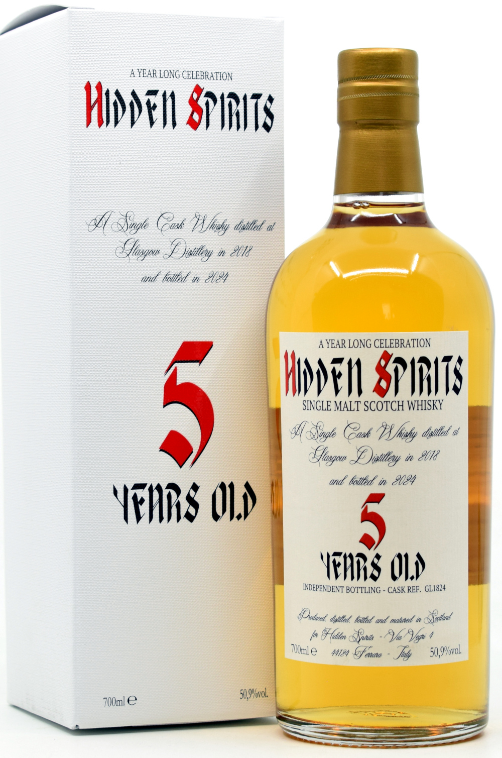 Glasgow 2018/2024 10th Anniversary Hidden Spirits 50,9% vol. - hier ...