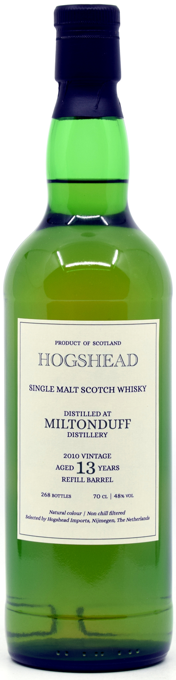 Miltonduff 13 Jahre 2010/2023 Hogshead Imports 48% vol. - hier kaufen ...