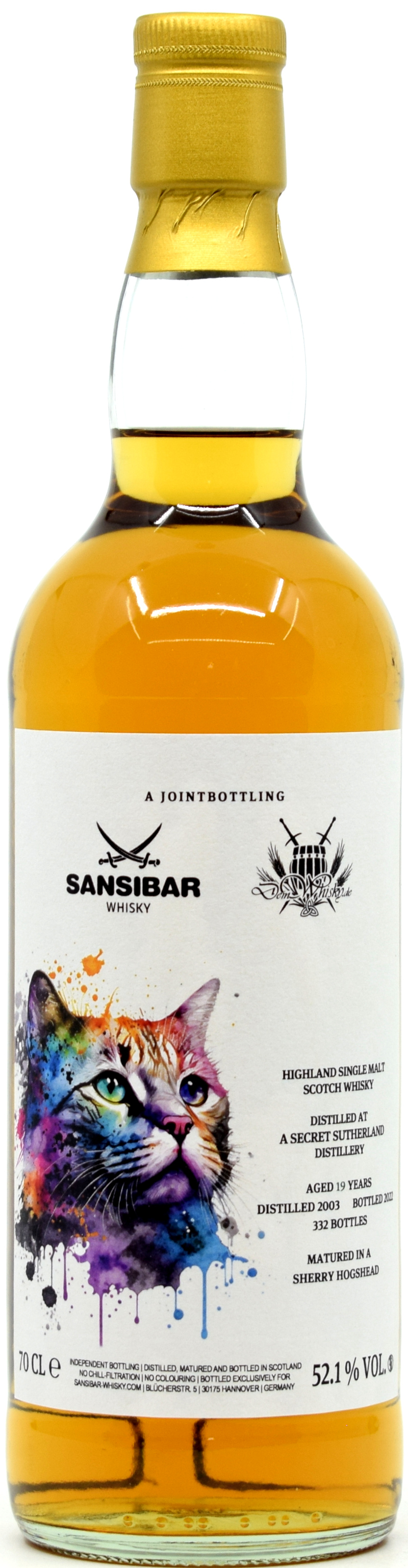 Secret Sutherland 2003/2022 Sherry Cask Sansibar Colourful Wildlife ...