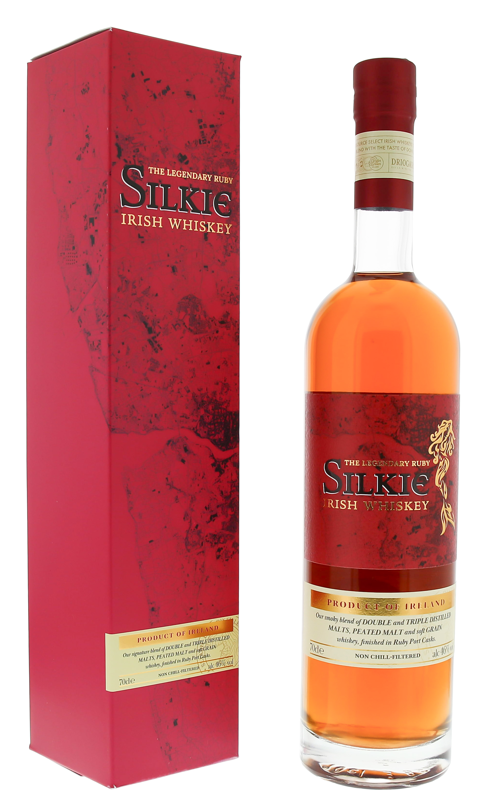 Silkie Ruby The Legendary Blended Irish Whiskey 46% vol. - hier kaufen ...