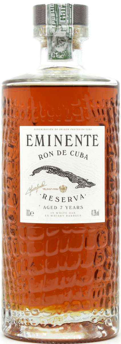 Eminente Reserva 7 Jahre Ron de Cuba 41,3% vol. - hier kaufen ...