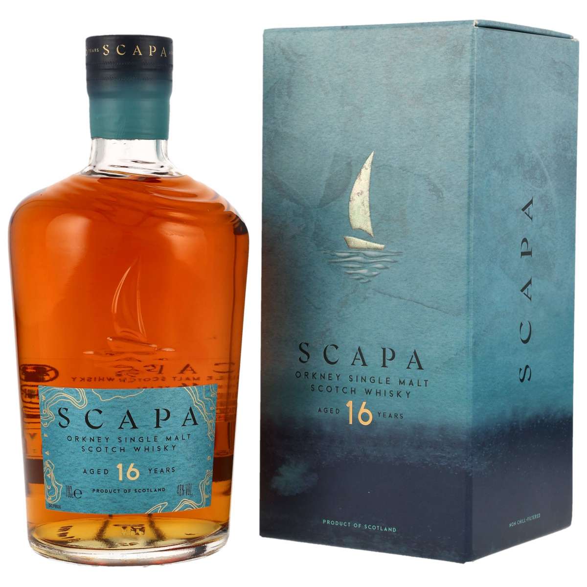 Scapa 16 Jahre 48% vol. - hier kaufen! | deinwhisky.de | Dein Whisky-Versand