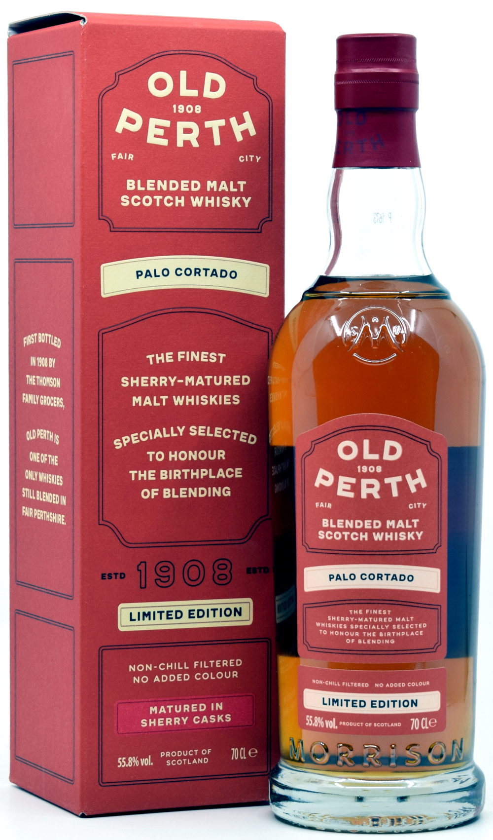 Old Perth Palo Cortado Limited Edition Cask Strength 55,8% vol ...